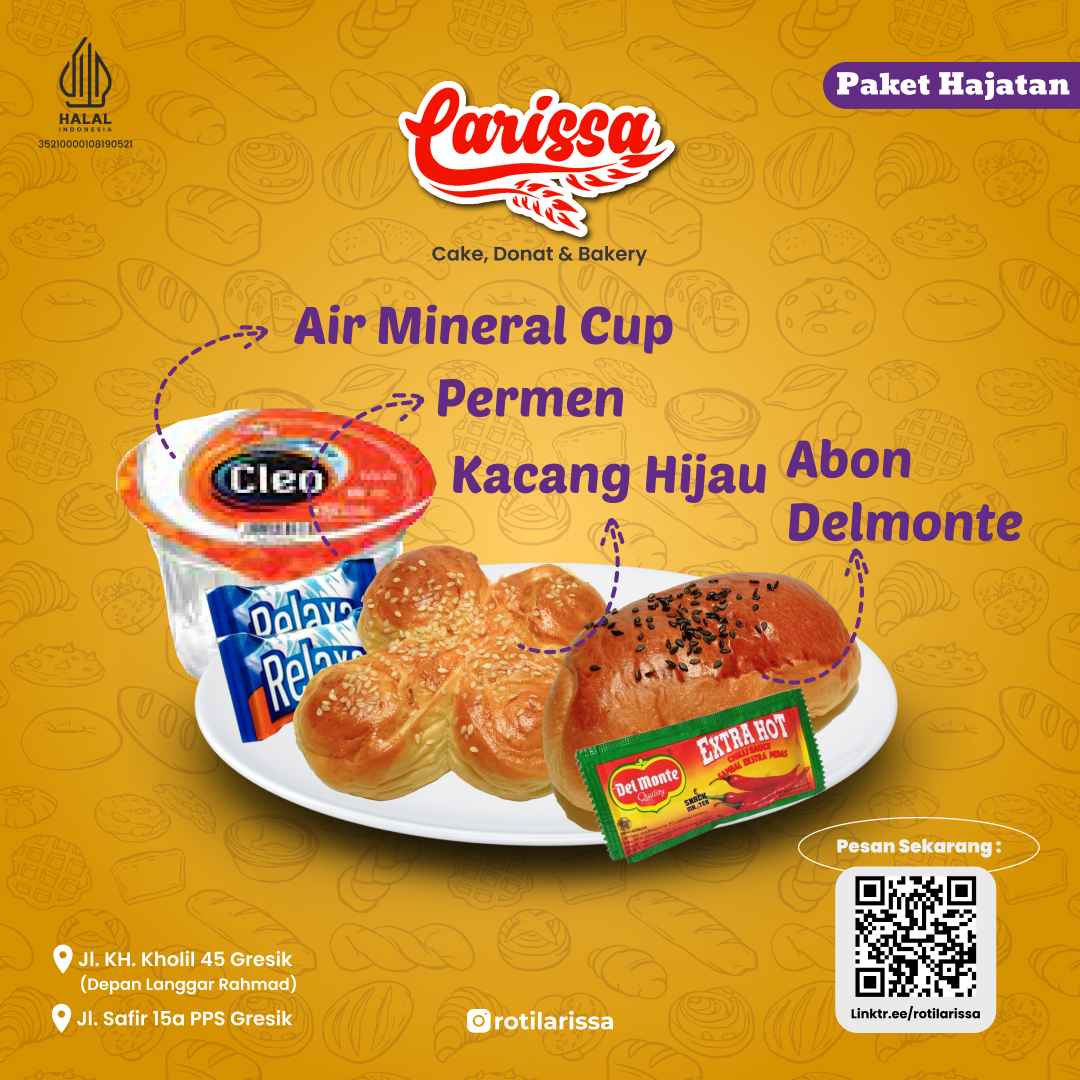 Paket Hajatan 1 - Roti Larissa Bakery